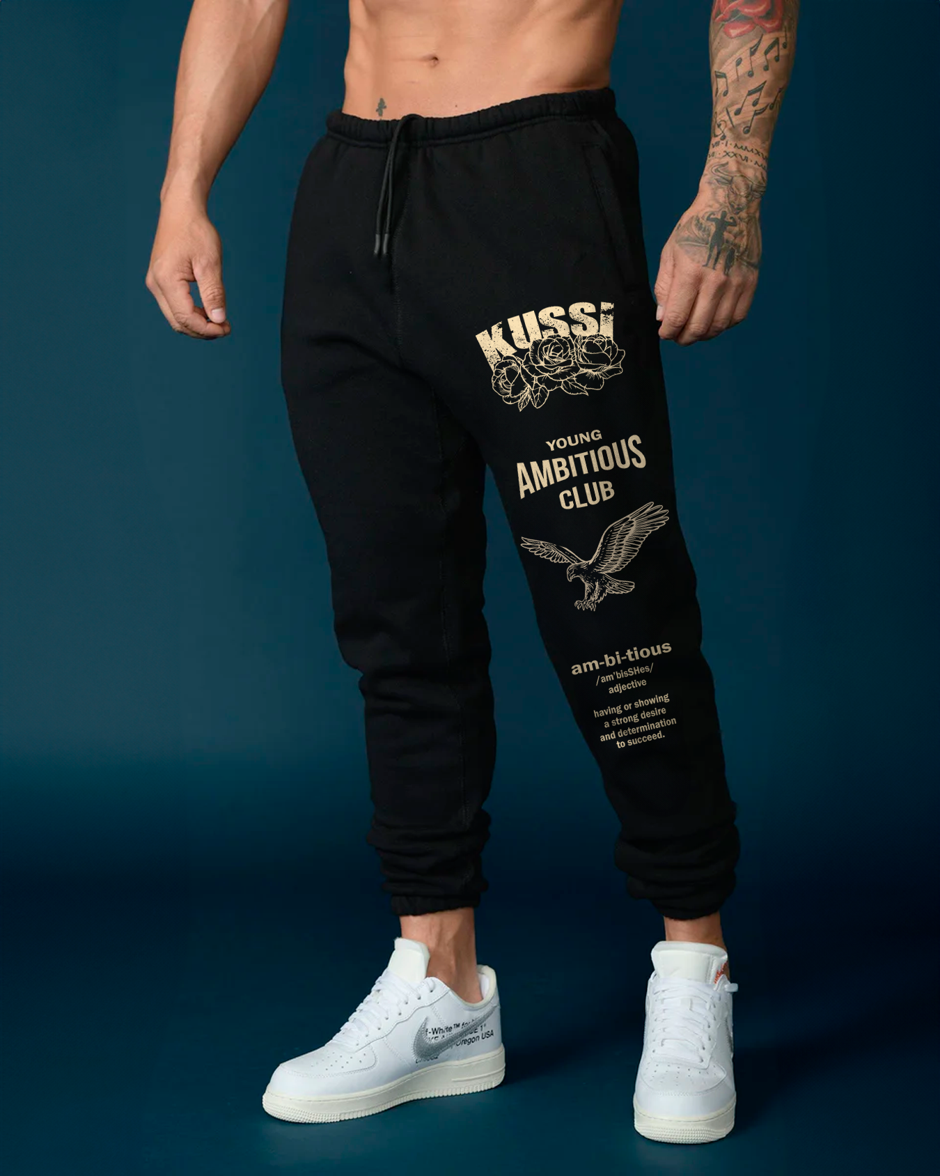 Jogger the immortal black – KUSSI COLLECTION