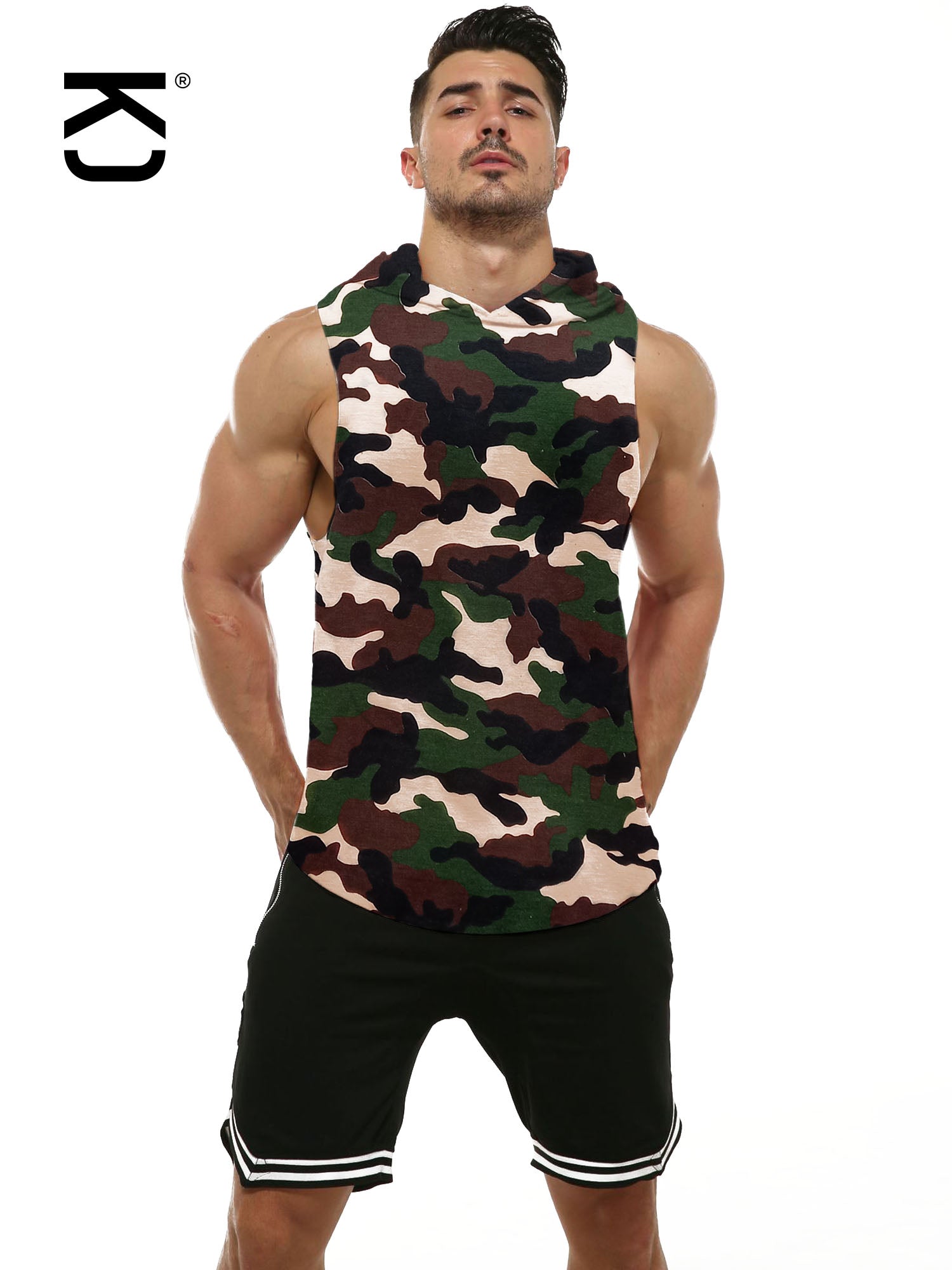 Polera Musculosa Gym Lisa Military / Edicion Limitada – KUSSI COLLECTION
