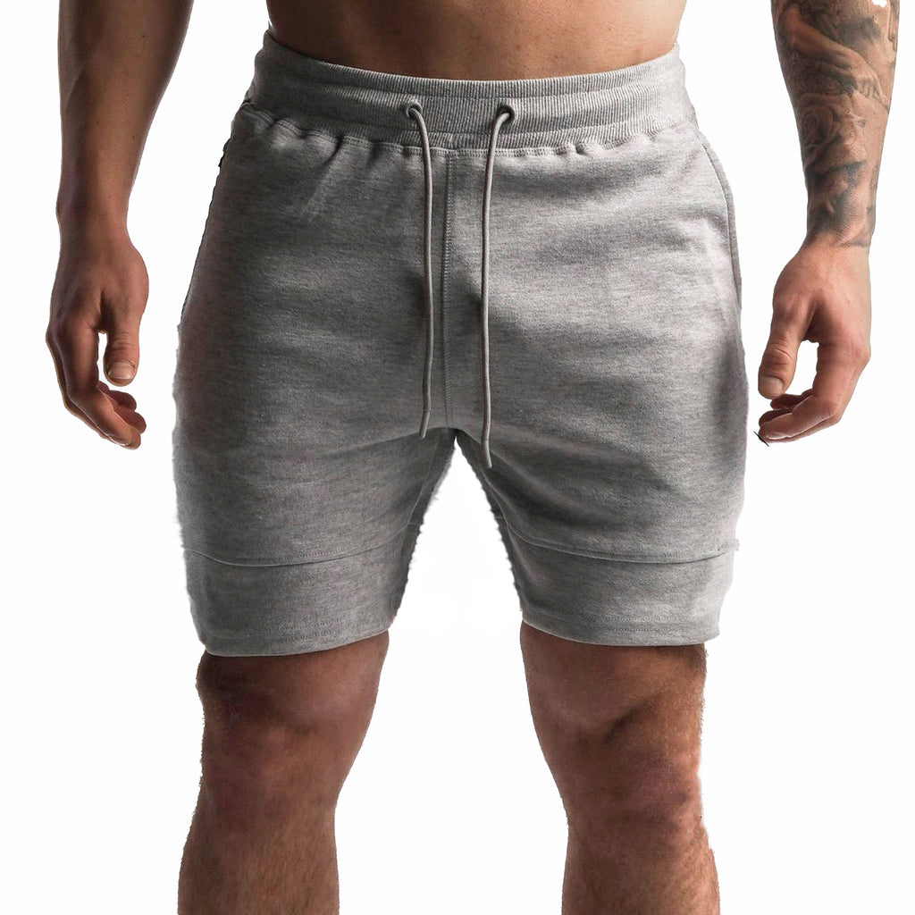 Short Slim Fit Gym Hombre Grey – KUSSI COLLECTION