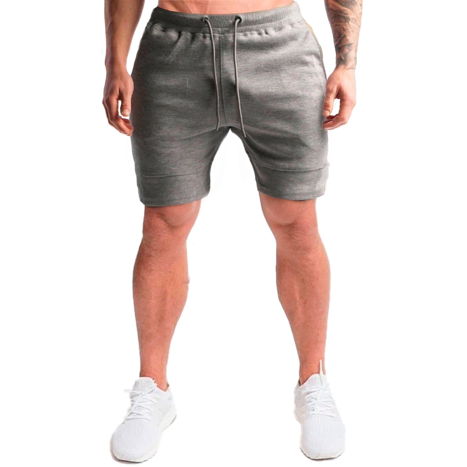 Short Slim Fit Gym Hombre Grey – KUSSI COLLECTION